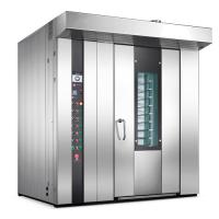 China Industrial 32-Tray Rotary Baking Oven 1800×2000×2250mm with Electric 36kW, Gas or Diesel Options for sale