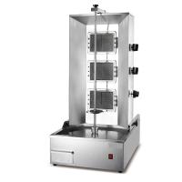 China Commercial Gas Chicken Shawarma Machine 9-18kW with Stainless Steel Construction and 360° Auto Rotation for sale