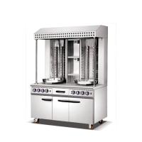 China Stainless Steel Electric Shawarma Kebab Machine 12KW Power 800x940x2240mm Dimension for Restaurant Kitchen for sale