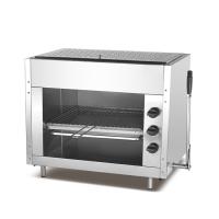 China Commercial Gas Infrared Burner Salamander Oven - 9kW to 30kW Power Range, Stainless Steel Construction, 950-1640mm Dimensions for sale