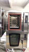 China Commercial Electric Convection Oven with Steam Function - 30-400℃ Temperature Range, 10 Pan Capacity for sale