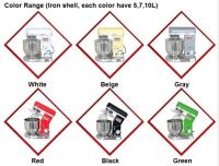 China 5L Commercial Food Blender with 500W Motor and Planetary Mixing System - 0-302 RPM Speed Range for sale