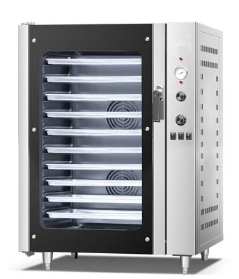 China Commercial 8-Tray Convection Oven - Gas & Electric Industrial Bakery Equipment with Digital Control for sale