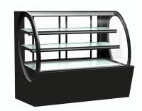 China Commercial Cake Display Showcase Refrigerator 900-2000mm with 3-10°C Temperature Control and 110/220V Dual Voltage for sale
