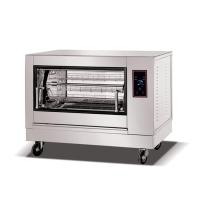 China Stainless Steel Commercial Chicken Rotisserie Oven 4.5kW-6kW Electric Automatic Rotation 30-300°C for sale