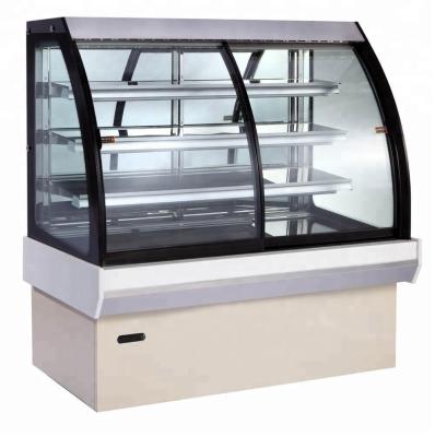 China Euro Style 3 Tier Cake Showcase Display Fridge 1200mm 1800mm Commercial for sale