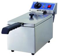 China Glead Commercial Electric Stainless Steel Deep Fryer 6L 8L 220V 2kW for sale