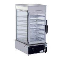 China Electric Bun Steamer Steam Cabinet with 5-6 Layer Capacity, 1.1-1.5KW Power, and 30-110℃ Temperature Range for sale