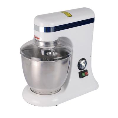 China Heavy Duty Ice Cream Mixer Machine 5L-7L Capacity 300W Industrial Bakery Equipment with Stepless Speed Regulation for sale