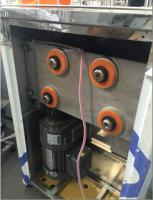 China Stainless Steel Commercial Orange Juicer Machine 120W 20 Oranges/min with Cabinet for Food Processing for sale