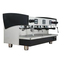 China 16-Liter Commercial Espresso Machine with Dual Copper Boiler System, 2-Group Brewing, and CE Certification for Hotels for sale
