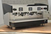 China 16-Liter Commercial Espresso Machine with Dual Copper Boiler System, 2-Group Brewing, and CE Certification for Hotels for sale