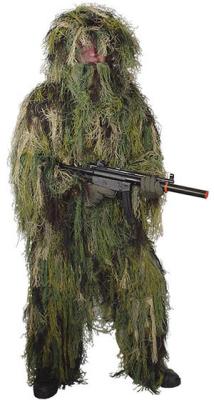 China Hot sale military camouflage suit/Woodland Camo Sniper Ghillie Suit for sale