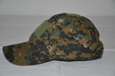 China 2014 Woodland camo Baseball Cap with velcro/Military Headwear for sale