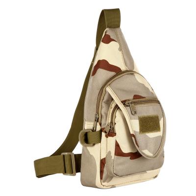China New sand camo oxford chest bag/shoulder bag for sale
