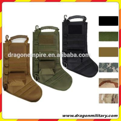 China Hot sale new Tactical Christmas Stocking with molle for sale