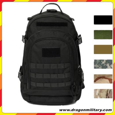 China Black Mountaineering Backpack Camping Hiking Rucksack Military Tactical Backpack for sale