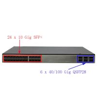 China 24-Port S6730-H24X6C Managed Ethernet Network Switch with End Core Layer 3 VLAN Function and Stock for sale