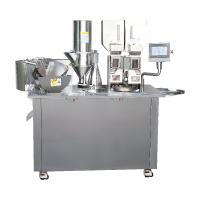 China Semi-automatic capsule filling machine with dual capsule separation station for sale