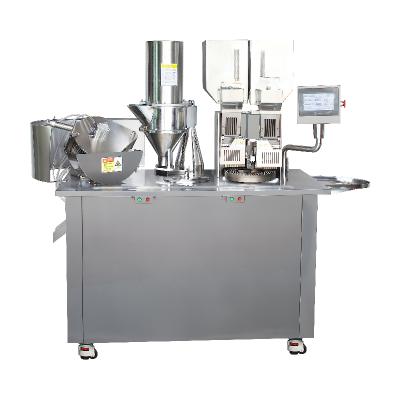 China Semi-automatic capsule filling machine with dual capsule separation station for sale