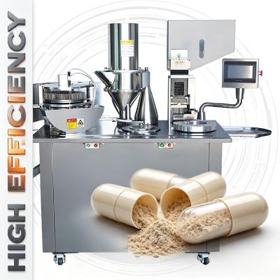 China High Speed Semi Automatic Capsule Filler 26000 Capsules/Hr Touch Screen for sale