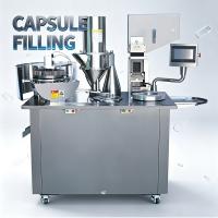 China JTJ-100A Semi Automatic Capsule Filling Machine 26000 Capsules Per Hour With Compact Footprint Open Worktable for sale