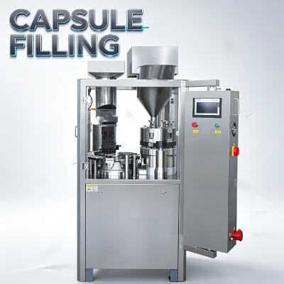 China NJP-1200 Multi-Purpose Capsule Filling Machine Powder Pellet Granule Filling Adjustable Dosage 00# To 4# Capsule Sizes for sale