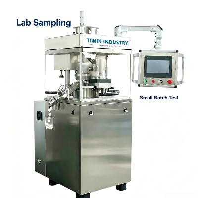 China TEU-H17 Multi-Purpose Tablet Press Machine 17 Stations 75000 Tablets/Hour for Nutraceutical Food Chemical Applications for sale