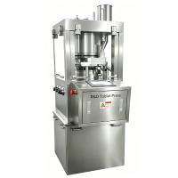 China PLC Controlled 8 Station Laboratory Rotary Tablet Press Machine 80KN Touch Screen for Pharmaceutical R&D for sale