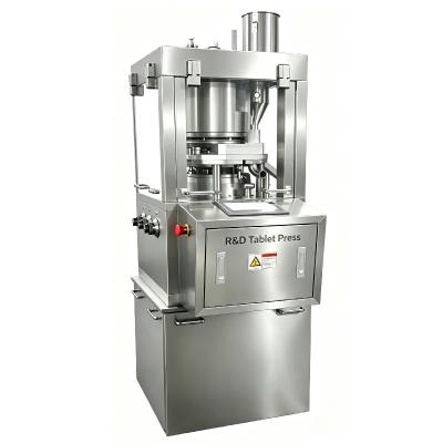 China PLC Controlled 8 Station Laboratory Rotary Tablet Press Machine 80KN Touch Screen for Pharmaceutical R&D for sale