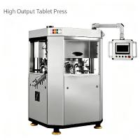 China GMP SUS316 45 Station Double Sided Rotary Tablet Press 100KN Hydraulic 405000 Pcs H For Large Scale Pharma Production for sale