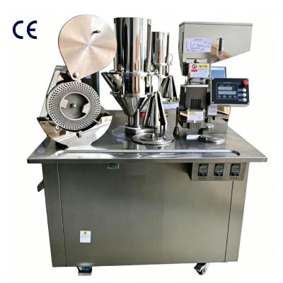 China Push Button Semi Automatic Encapsulation Machine No Training GMP Single Capsule Filler for sale