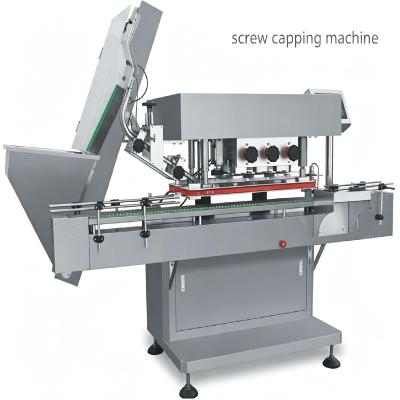 China High Speed Pharma Tablet Counting Line Bottling Line Automatic Screw Capping Machine for sale