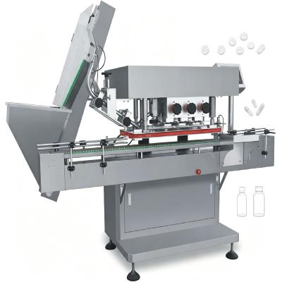 China GMP Tablet Counting Line Automatic Screw Capping Machine For Nutraceutical for sale