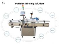 China Bottle Clamping Tablet Counting Line SUS304 CE Labeling Machine For Bottles for sale