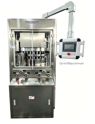 China 200KN Single Layer Dishwasher Tablet Press Machine TDW-25 900 Tablets Per Minute 380V CE Certified for sale