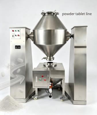 China Double Cone Blending Machine W-300 Industrial Powder Mixer Tablet Capsule Production 300L CE for sale