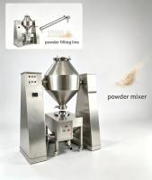 China Double Cone Powder Mixer W-300 Pharmaceutical Dry Granule Blender 300L 150kg Batch CE Certified for sale