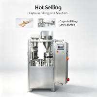 China Fully Automatic Capsule Filling Machine NJP-1200 1200 Capsules Per Minute Powder Pellet Granule CE for sale