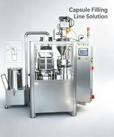 China Nutrition Empty Pill Capsule Filler Powder Feeder 2500 Caps/Min Pill Encapsulator Machine for sale