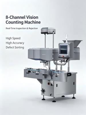 China 8 Channel Visual Counting Machine Packaging Lines In Pharmaceutical Industry Slideshare for sale