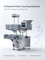 China Automatic Capsule Counting Machine Visual Counting Machine 50 Bottles/Minute for sale