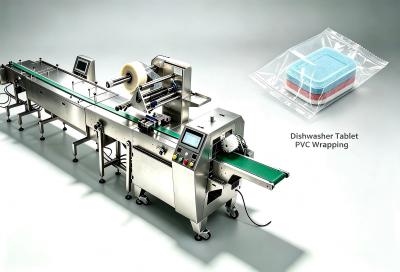 China 5250mm Tablet Manufacturing Machine Dishwasher Detergent Block Pillow Packing Machine for sale