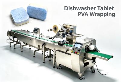 China 40 - 280 Bags/Min Wrapping Packaging Machine 7.1kW Flow Pack Machine for sale
