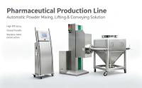 China 600L Pharma Pack Bottle Line Automatic IBC Container Blending System 7kW For Powder for sale