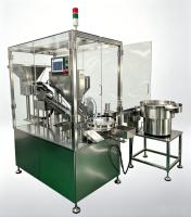 China Automatic Effervescent Tablet Tube Filling Machine 2kW CE Filling And Labeling Machine for sale