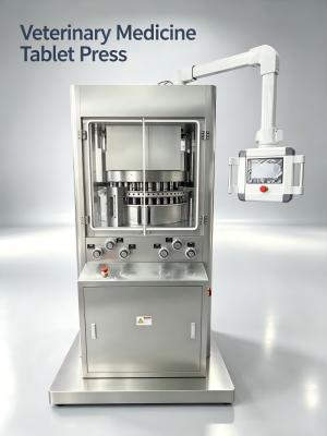 China Veterinary Medicine Automatic Tablet Compression Machine Animal Health GMP for sale