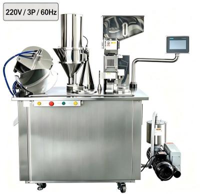 China Semi Automatic Capsule Filling Machine 26000 Caps/Hour JTJ-100A 4kW SS304 CE for Sale for sale