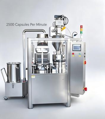 China Capsule Filling Machine Supplier NJP-2500 Automatic 2500 Capsules Per Minute Line for sale