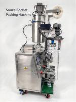 China Tomato Sauce Sachet Packing Machine TW-160L Piston Pump 4 Side Sealing SUS304 CE for sale
